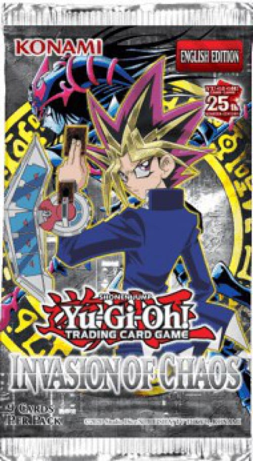 YuGiOh Trading Card Game Invasion of Chaos 25th Anniversary Booster ...
