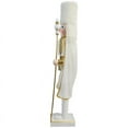 Jeco Hand Painted Crafted Nutcracker in Gold and White - Walmart.com