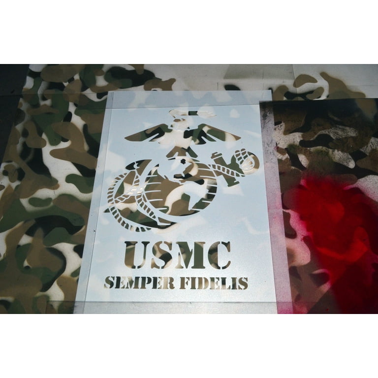 Usmc Paint Stencil