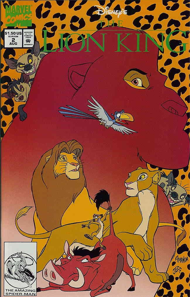 Lion King, The (Disney's ) #2 VF ; Marvel Comic Book - Walmart.com