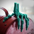 Realistic Poseable Halloween Skeleton Hand Sculpture Movable Human ...