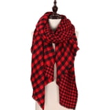 StylesILove Women Stylish Double Side Buffalo Check Oversized Scarf ...