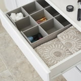Household Essentials Drawer Organizer Tray, 9 Square Compartment ...