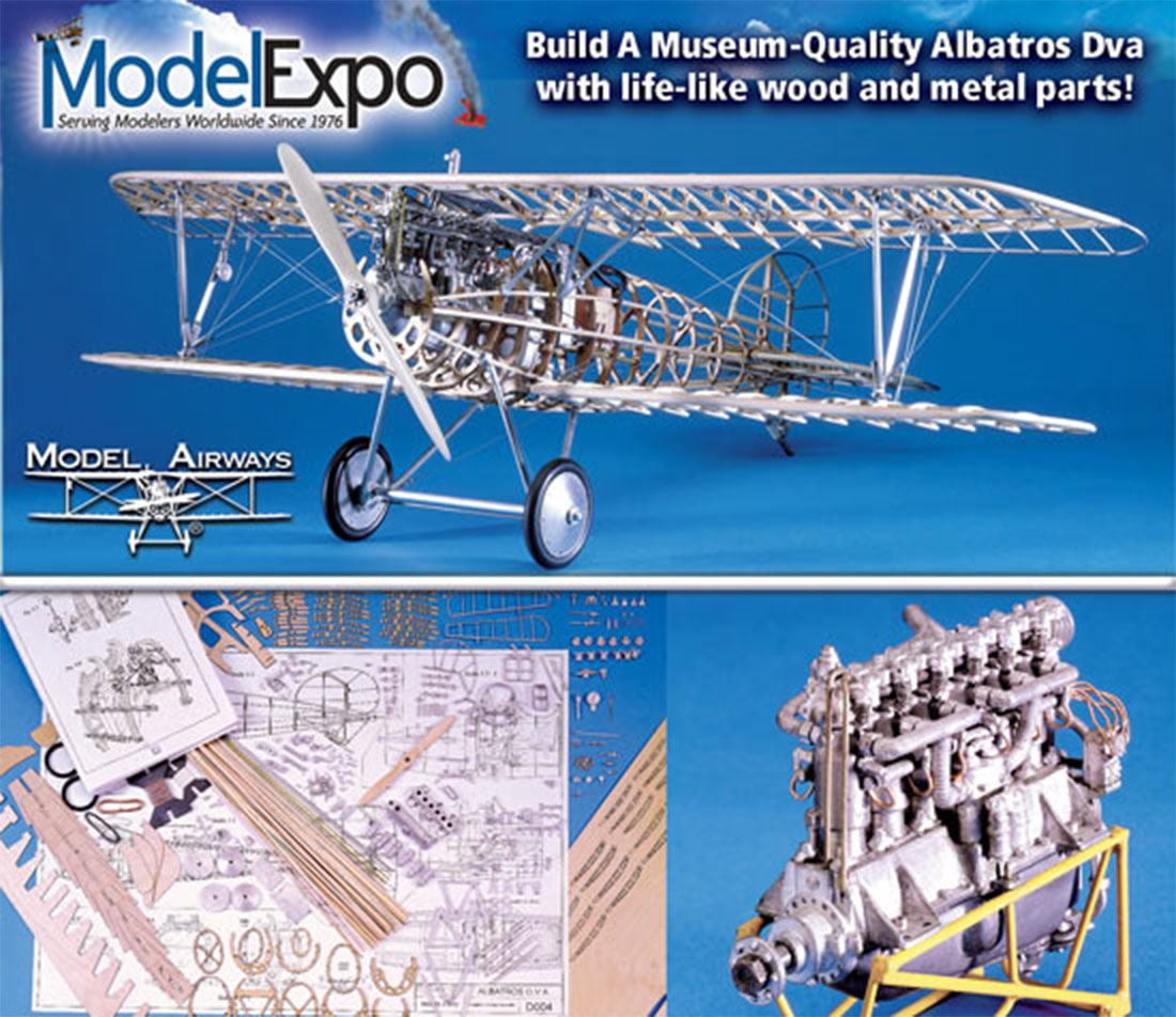 Model Airways ALBATROS D. VA WWI FIGHTER1:16 SCALE - Walmart.com