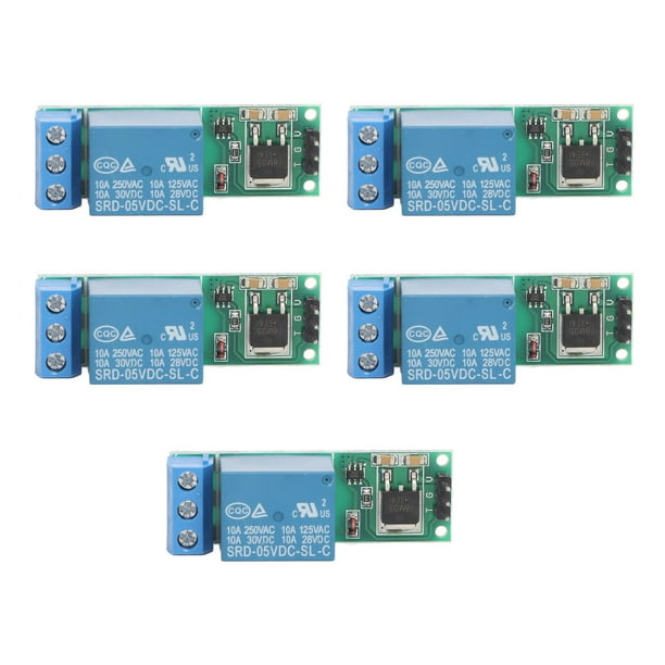 Trigger Relay Module,5PCS 1 Channel Relay V Self Locking Relay Channel ...