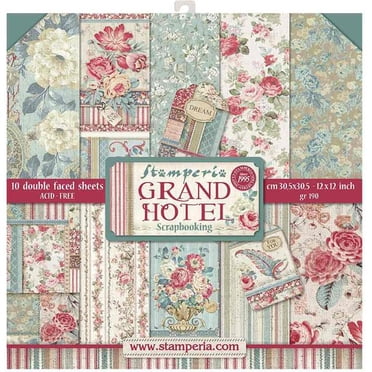 Stamperia Double-Sided Paper Pad 12"X12" 22/Pkg-Imagine, 22 Designs/1 ...