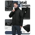 Free Shipping! 33,000ft Men's Lightweight Softshell Jacket Fleece Lined ...