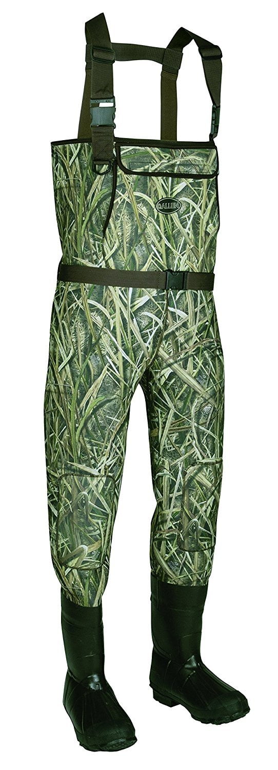 Cattail Bootfoot Neoprene Chest Waders, Mossy Oak Blades Camo by Allen ...