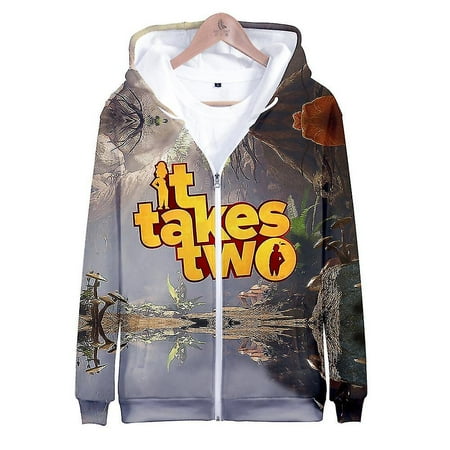 It Takes Two Kids Sweatshirt Cody And May Hooded Zip Sweatshirt Hoodie ...