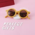 FEISEDY Cute Round Sunglasses for Kids Girls Boys Babies UV400 ...