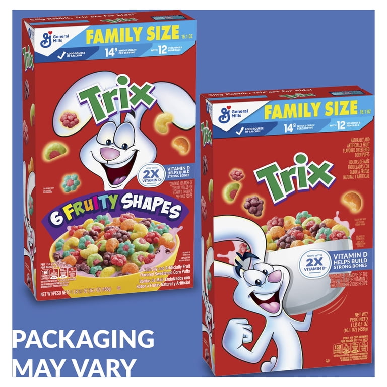 Trix Cereal Box 2022