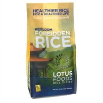 Lotus Foods Heirloom Forbidden Black Rice, 15 oz - Good Source of ...