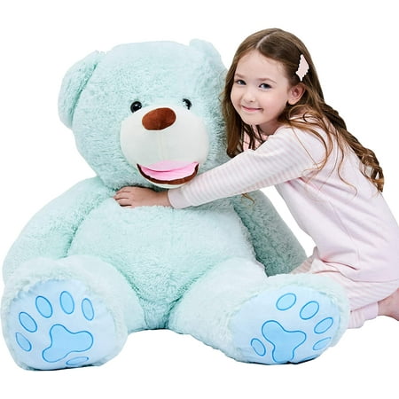 Giant Teddy Bear Plush Toy Stuffed Animals (Green, 39 inches) | Walmart ...