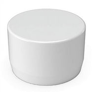 FORMUFIT F001ECT-WH-10 PVC Table Cap, Furniture Grade, 1" Size, White ...