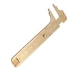 Yajisi Premium Solid Brass Vernier Caliper Sliding Gauge Double Scales ...