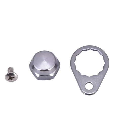 Fishing Reel Handle Locking Plate Screw Nut Cap DIY Accessory (Gun ...