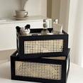 Handcraft and Bamboos Storage Basket Designs for Cabinets Adds Elegant ...
