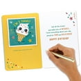 Hallmark 3rd Birthday Card for Kids With Sticker (Eat All the Treats ...