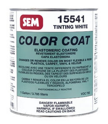 SEM Paints 15541 Color Coat-Tinting White, 1-Gallon Can - Walmart.com