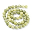1Strand Natural Taiwan Jade Beads Strands Natural Energy Stone Healing ...