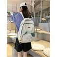 Aesthetic Backpack for Adults and students. Cute Cat Face Daypack Large ...