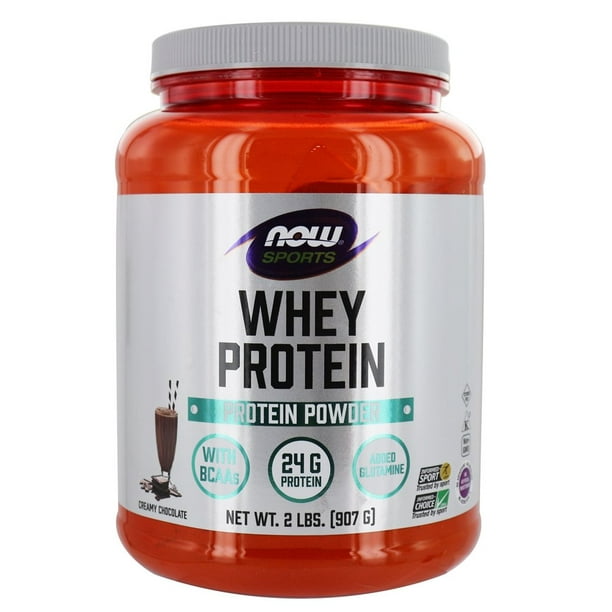 NOW Foods - NOW Sports Whey Protein Powder Creamy Chocolate - 2 lbs ...