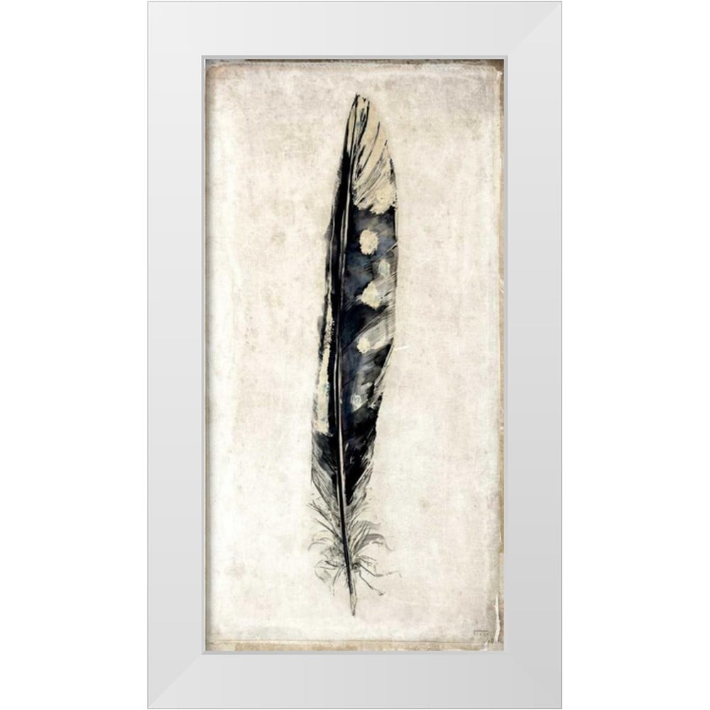 Symposium Design 14x24 White Modern Wood Framed Museum Art Print Titled ...