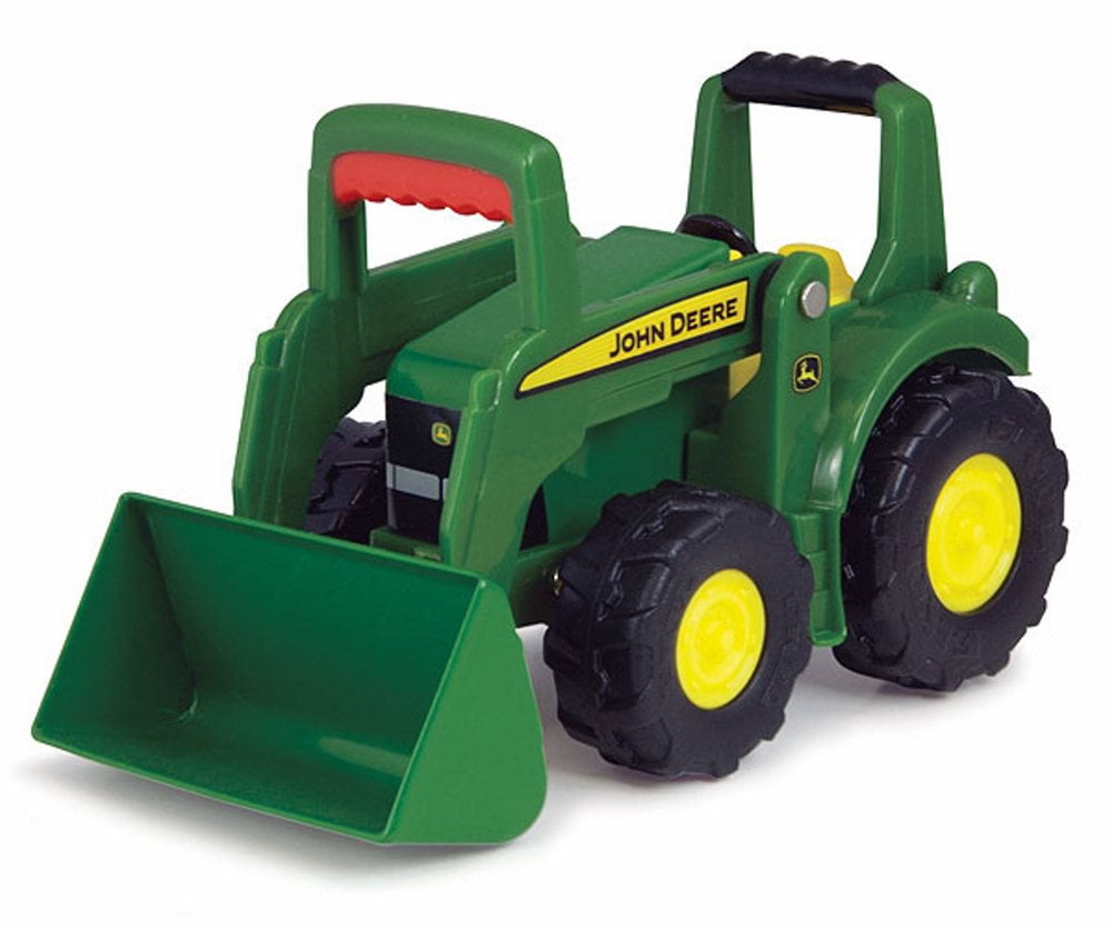John Deere Big Scoop Tractor, Green - ERTL Collect 'n Play - 4" Toy ...