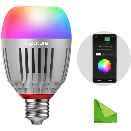 Plannu Accent B7c RGBWW Color Mixing LED Light with a Built-in Battery ...