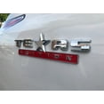 Muzzys Texas Edition CHROME AND RED 3M Stick On Emblem Badge FITS GMC ...