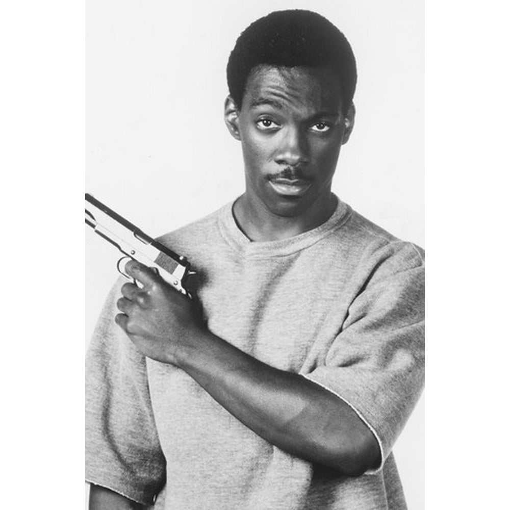 Eddie Murphy Beverly Hills Cop With Gun 24x36 Poster - Walmart.com ...