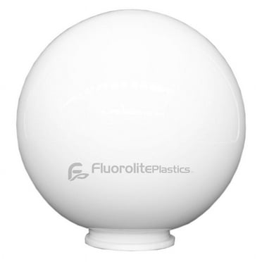 LXFF 8" Clear Acrylic Lamp Post Globe | Smooth Textured with 3.91 ...