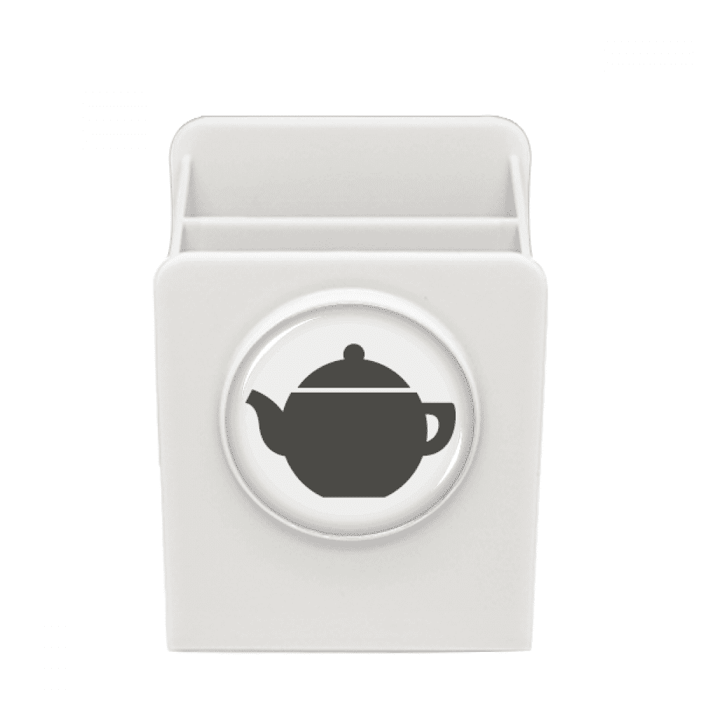 Teapot China Pattern Art Deco Fashion Desk Pencil Holder Cup Pen ...