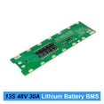 13S 48V 30A BMS Lithium Battery Protect Board Spot Welding Directly Use ...