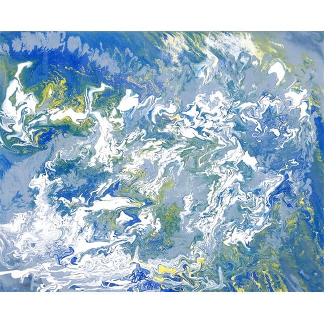 Confluence Art Group earthabstract 16 x 20 in. Earth Canvas Wrap ...