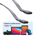 Flexible USB C Flat Cable 18W USB C Female Data Cable FPC Cable for ...