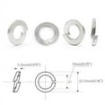 FASTENER TREE M10 Split Lock Washers, 304 Stainless Steel Spring Lock ...