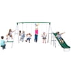 Sportspower Outdoor Super 8 Fun Metal Swing Set with 6’ Heavy Duty ...