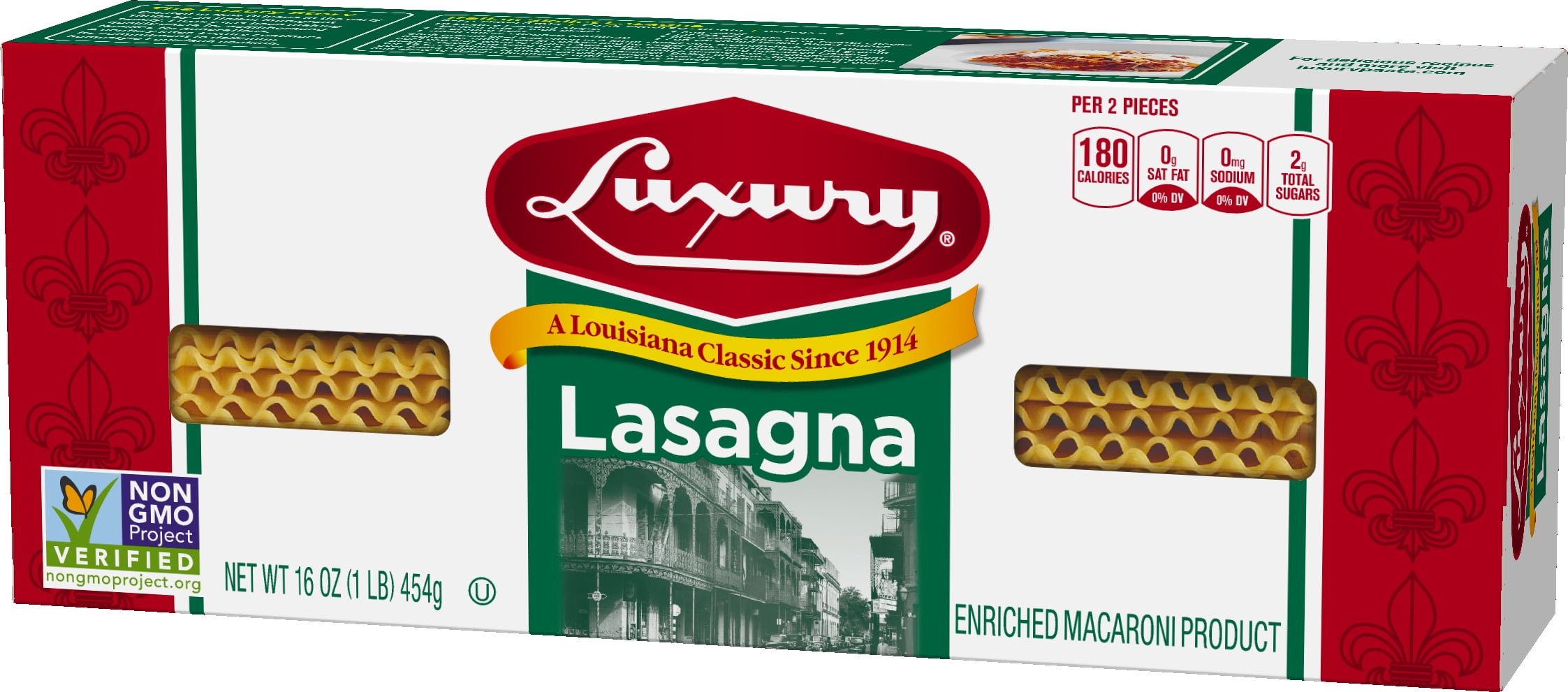 Lasagna Noodle Brands Red Box