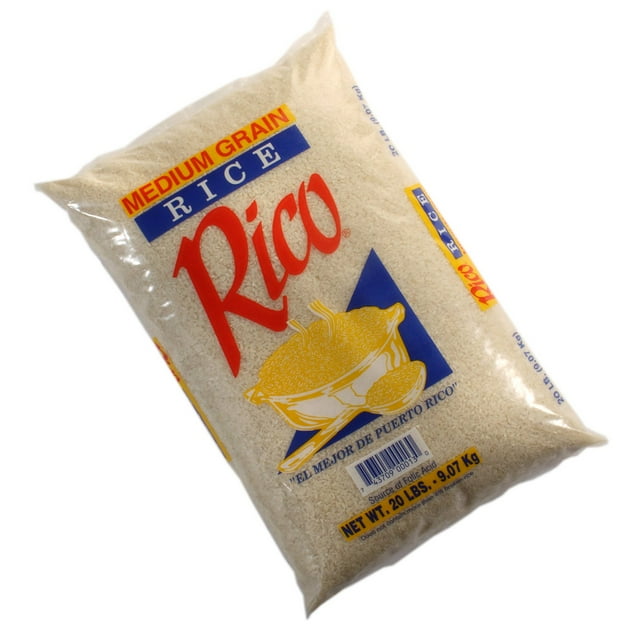 Rico Medium Grain Rice, 20 lbs. - Samsclub.com