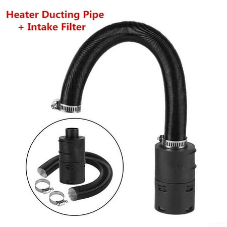 Heater Intake Inlet Outlet Pipe+Air Intake Filter For Car Diesel ...