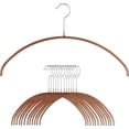 Narrow Petite Clothing Hangers Steel Hanger with Coating for Shirts ...