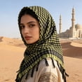 Aellinatey Trendy Arab Shemagh Headscarf Lightweight Fabric Great For ...