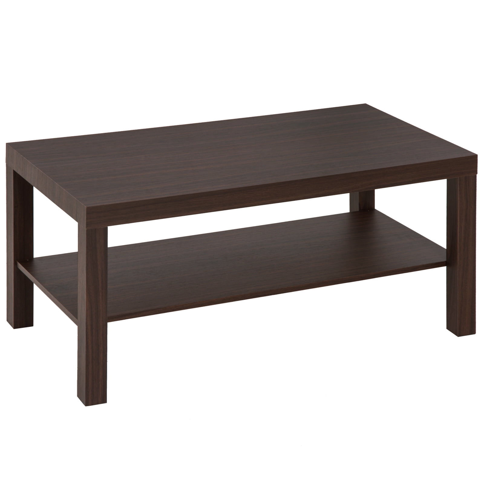 Click here for Homcom 2 Tier Coffee Table With Storage Shelf  Rec... prices