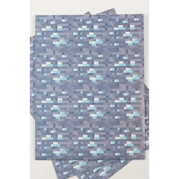 Minecraft diamond wrapping paper - Walmart.ca