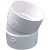 Canplas 414155BC PVC Sewer 4-Inch Two-Way Cleanout - Walmart.com