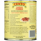 Cento Tomato Puree 28 oz Italian Sauce Made from Vine-Ripened Tomatoes ...