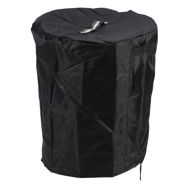 Fire Pit Cover, Round Fire Bowl Cover with Vent Hole Fire Column Cover ...