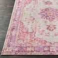 Mark&Day Area Rugs, 4x6 Everly Traditional Bright Pink Area Rug (3'11 ...