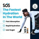 SOS Hydration Electrolyte Drink Mix - 10 Stick Packet Servings ...